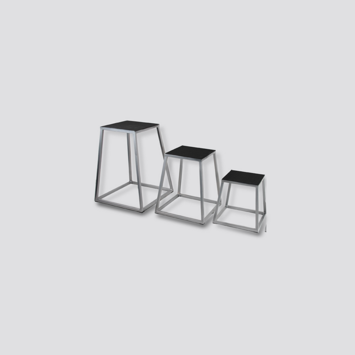 Pack 3 Cajones Pliométricos · GiveMeFit · Acero alta resistencia